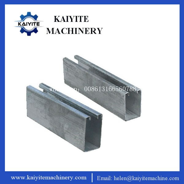 Sliding Guide Rail Roll Forming Machine – Roll Up Shutter Door Forming ...